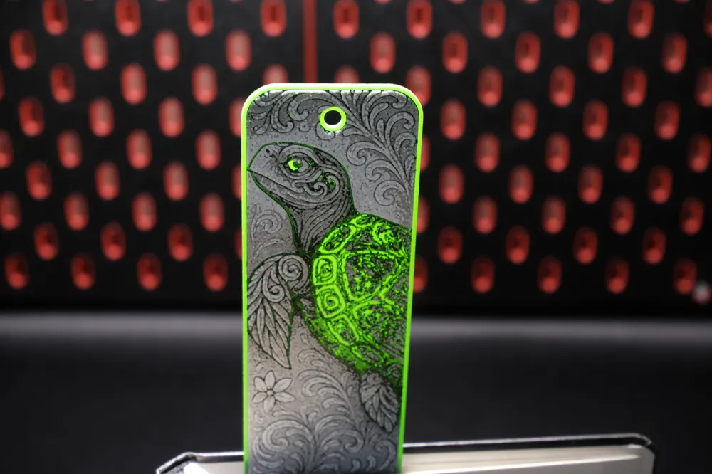 Ornamental Turtle - Hueforge Bookmark by ArchiTech MakerWorld: Download ...