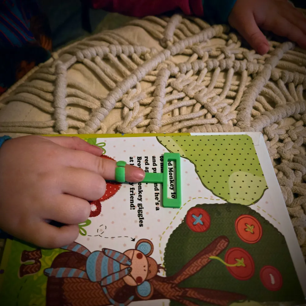 Finger Highlighter - Child's Learn to Read Tool by ChopperOriginals ...