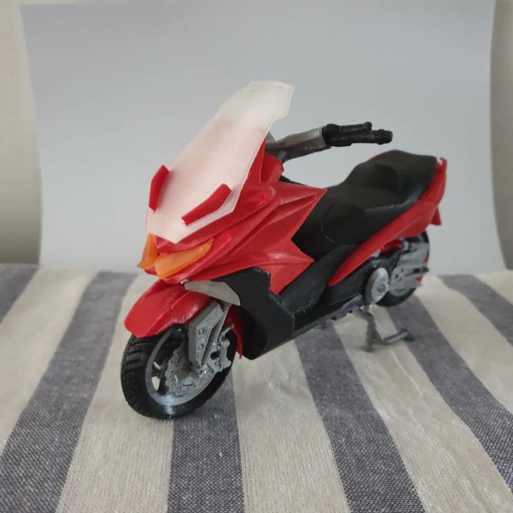KYMCO AK550 – High Detail 3D Printed Mini Model - Free 3D Print Model ...
