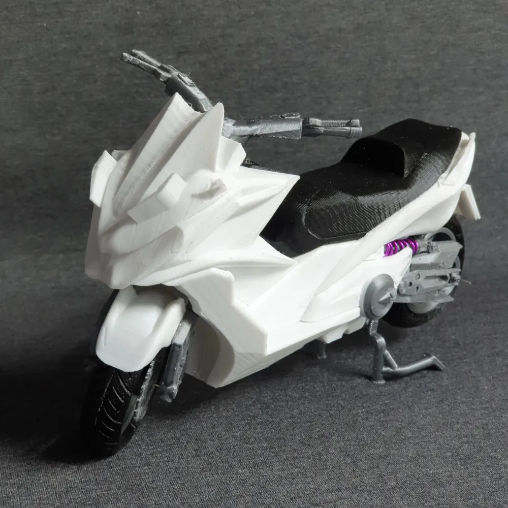 KYMCO AK550 – High Detail 3D Printed Mini Model - Free 3D Print Model ...
