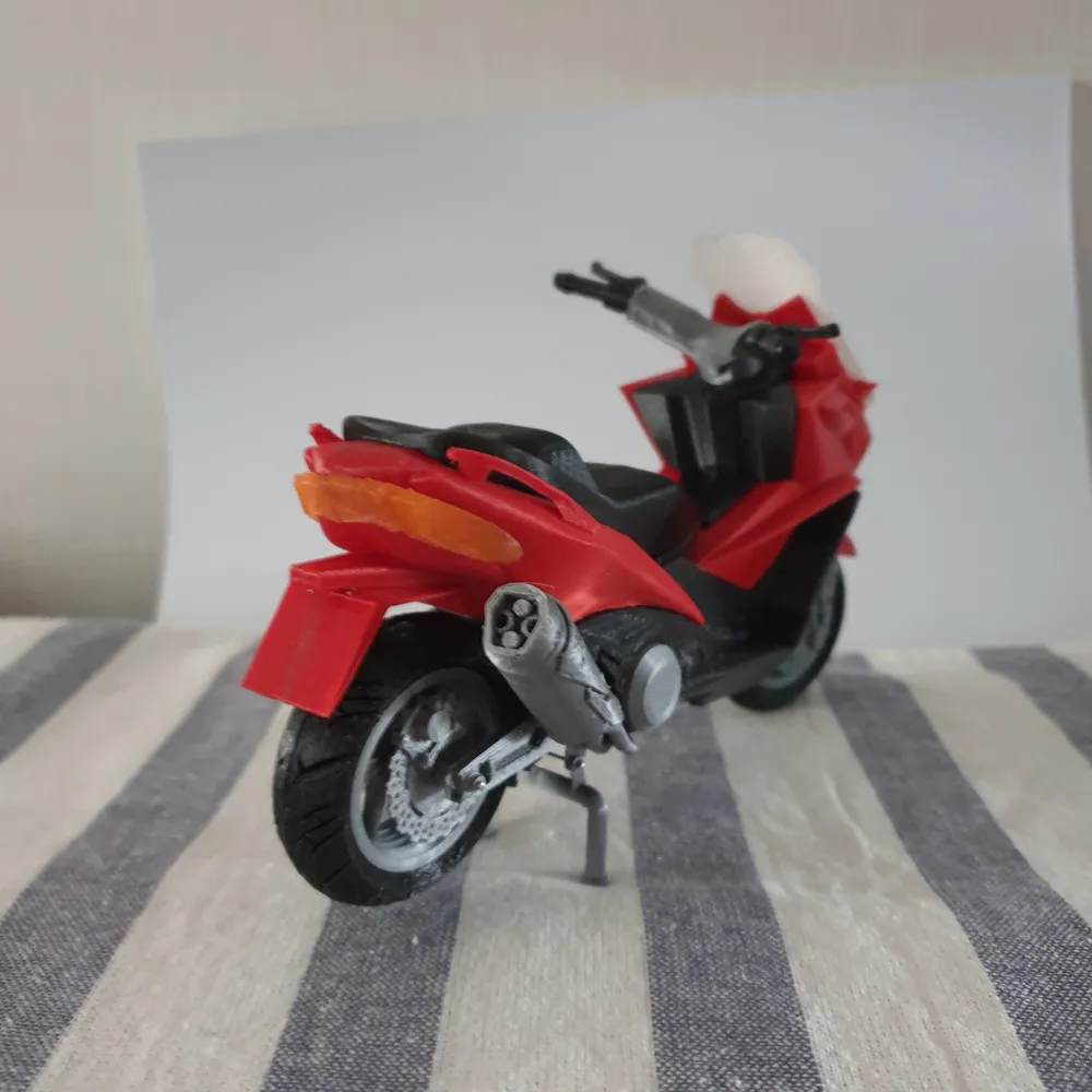 KYMCO AK550 – High Detail 3D Printed Mini Model - Free 3D Print Model ...