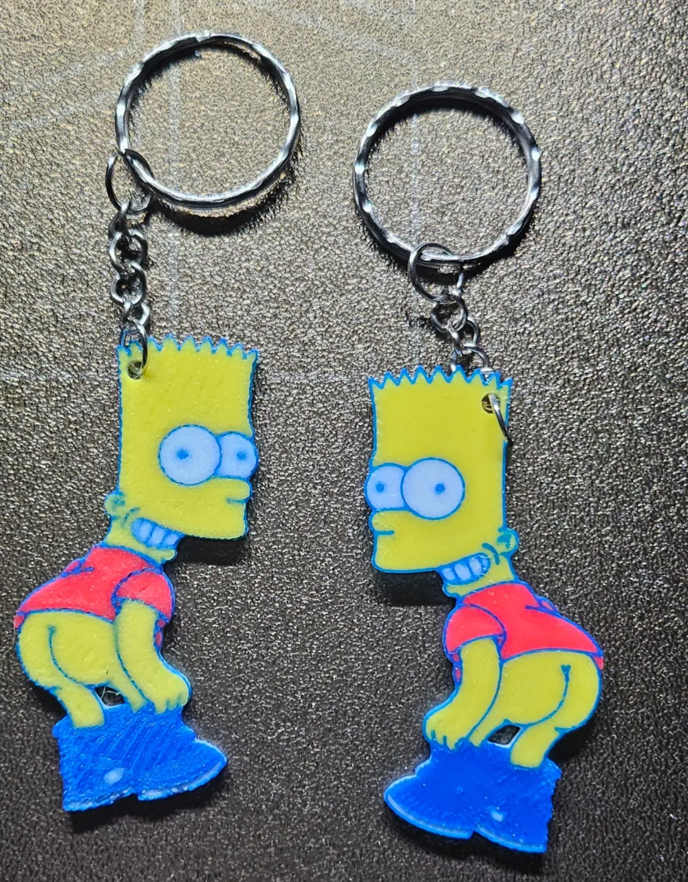 Bart Simpson keychain by davinchi20 - MakerWorld