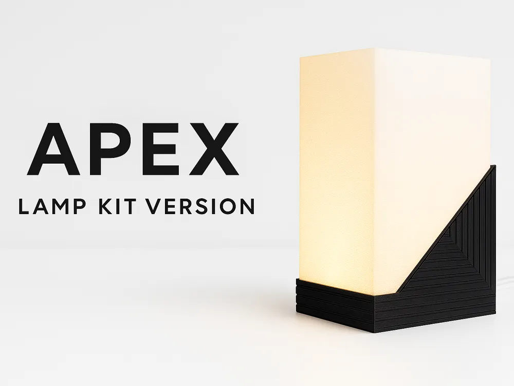 Apex - Lamp Kit Version - Free 3D Print Model - MakerWorld