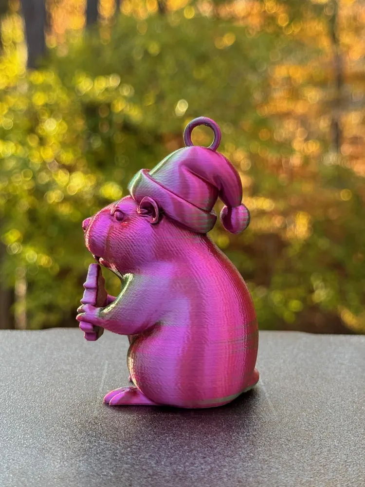 Norbert the Christmas Nutria by hickoryholler MakerWorld: Download Free ...
