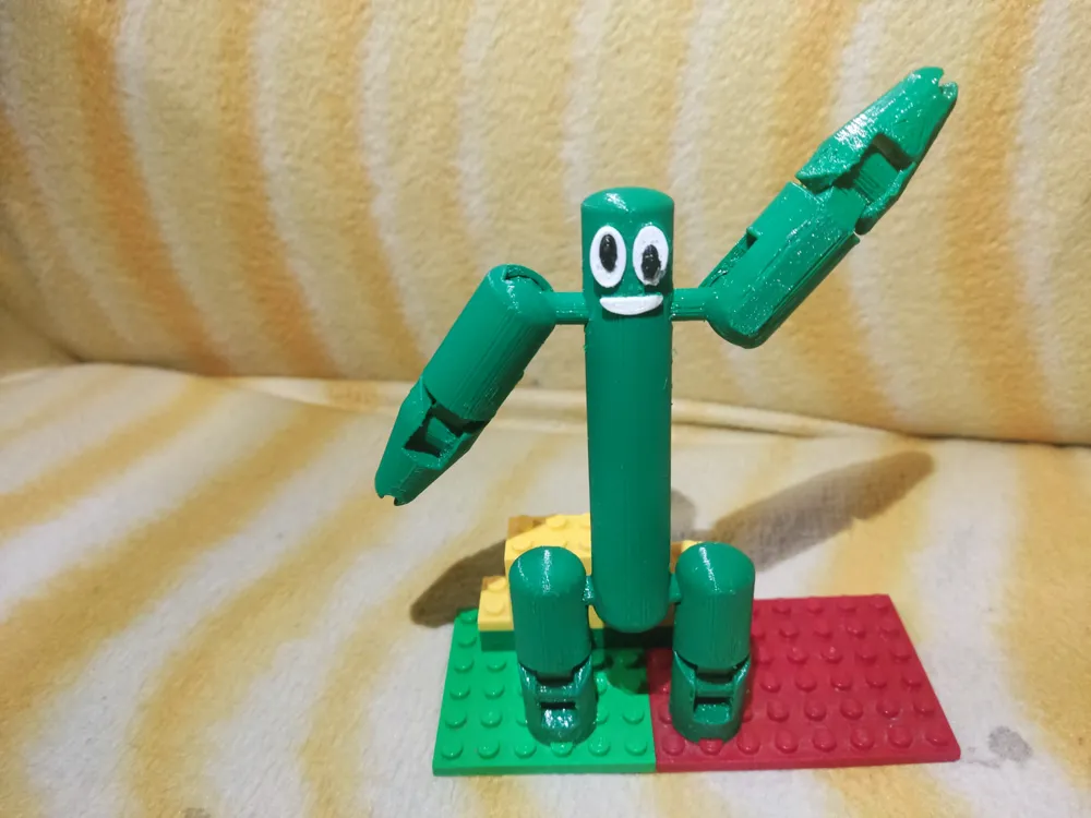 Rainbow friends Green ( brick ) by Kryzbar - MakerWorld