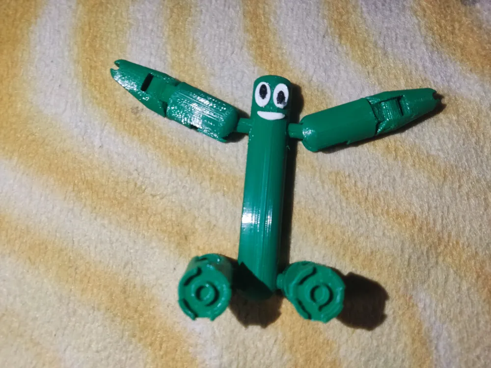 Rainbow friends Green ( brick ) by Kryzbar - MakerWorld