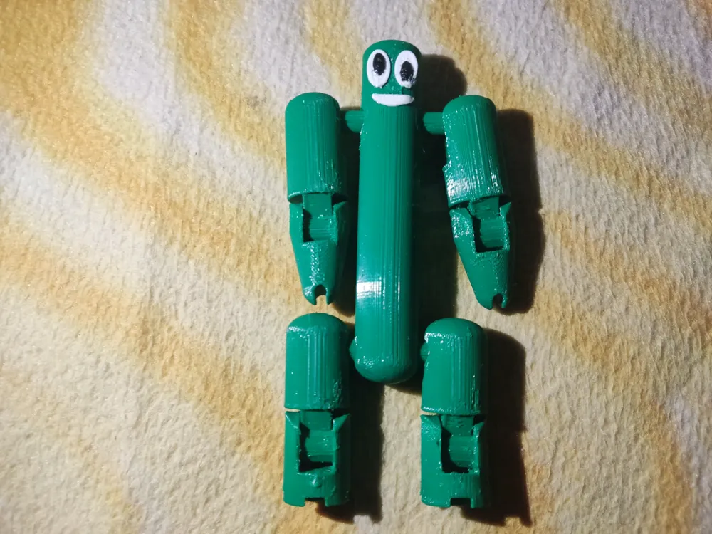Rainbow friends Green ( brick ) by Kryzbar - MakerWorld