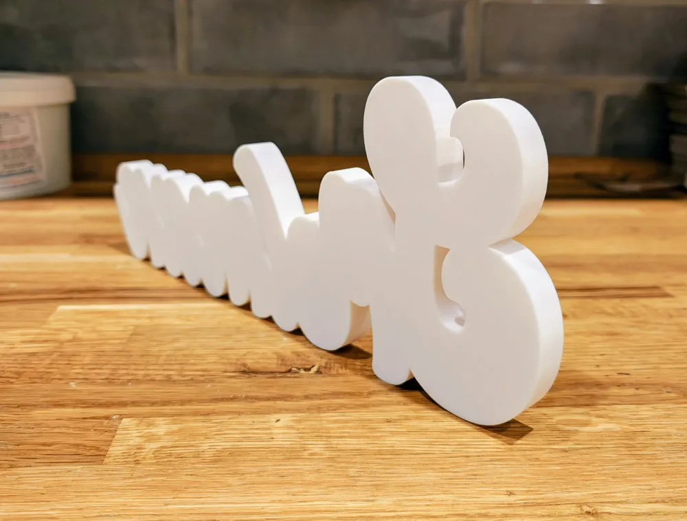 60's Funky font *** SPELMAN*** - Free 3D Print Model - MakerWorld