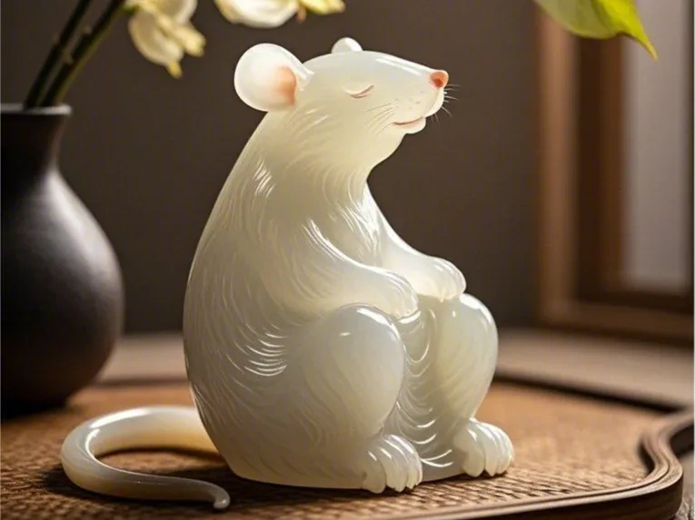 Zen Mouse Figurine by BClulu - MakerWorld