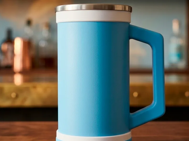 Smooth Beer Mug 600 ML - Free 3D Print Model - MakerWorld