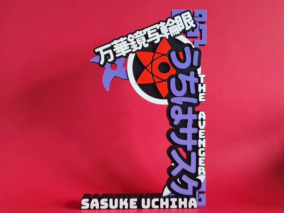 Frame Otaku - Sasuke Uchiha - Free 3D Print Model - MakerWorld