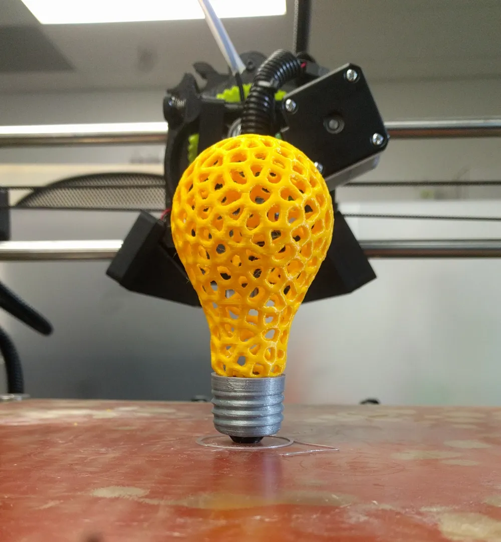 Recyclable LIGHT BULB made from printing waste by DIYTIME MakerWorld ...