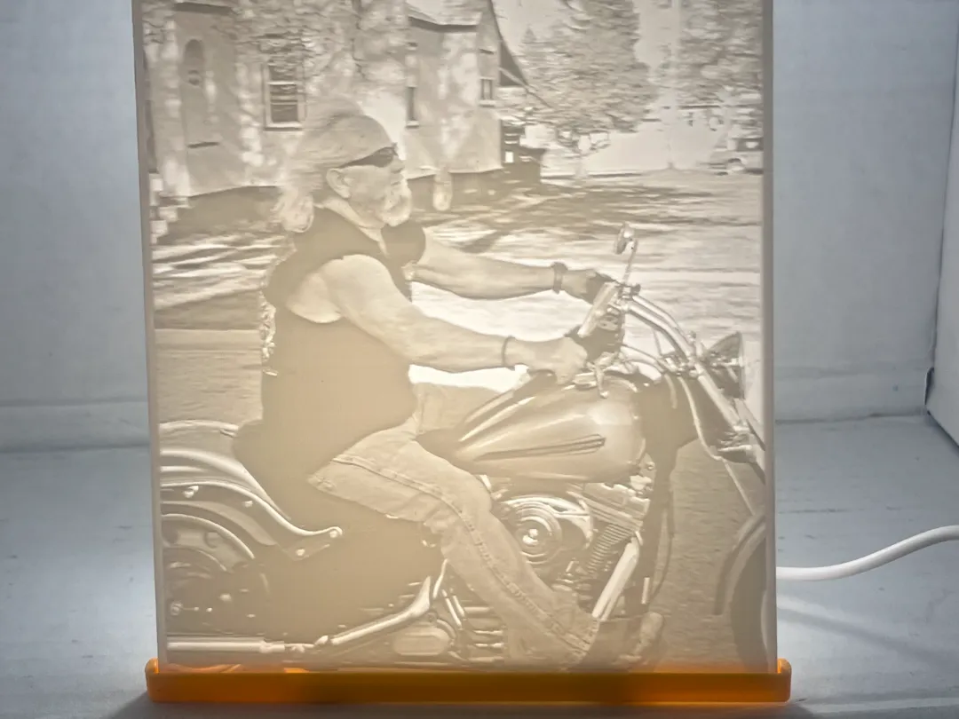 Lithophane Spotlight Stand - Free 3D Print Model - MakerWorld