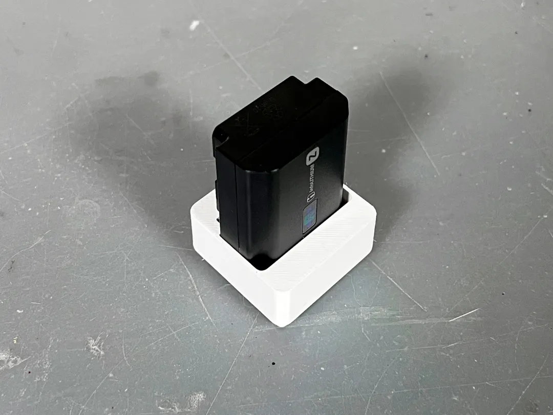 Gridfinity Single Sony NP-FZ100 Camera Battery Bin - Free 3D Print ...