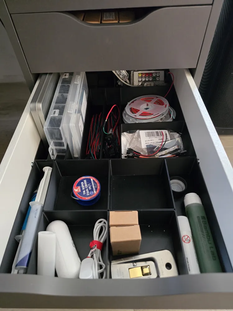 IKEA ALEX Drawer Organizer - Free 3D Print Model - MakerWorld