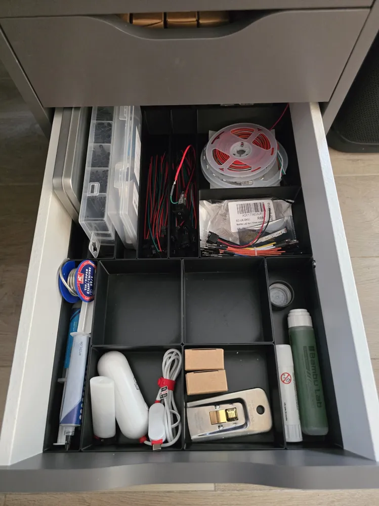 IKEA ALEX Drawer Organizer - Free 3D Print Model - MakerWorld
