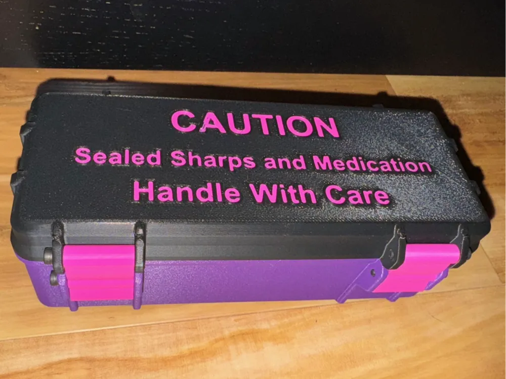 Injection Travel Kit for 10 ml Vials Remixed by 3thane MakerWorld ...