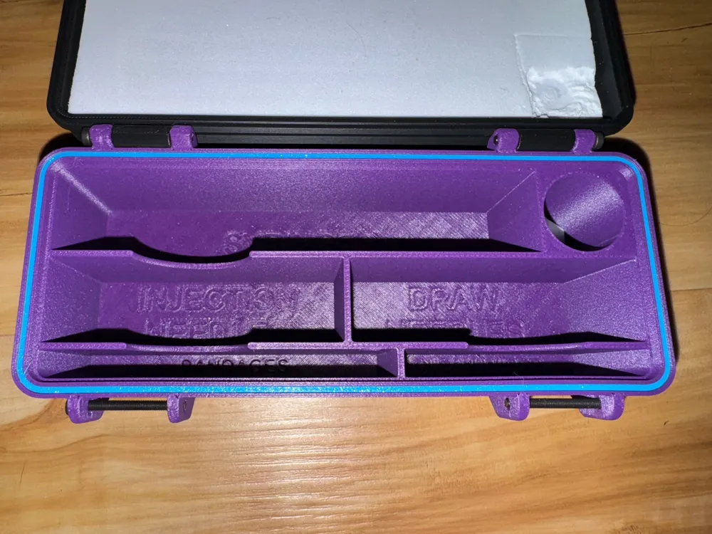 Injection Travel Kit for 10 ml Vials Remixed by 3thane MakerWorld ...