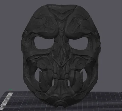 Ancient orc skull mask by Klimx - MakerWorld