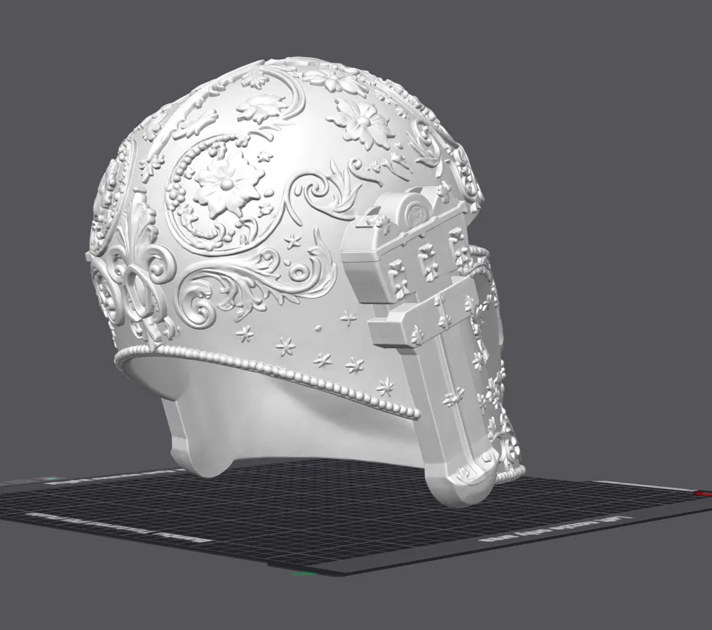 Nite Owl helmet "Feminin" - Free 3D Print Model - MakerWorld