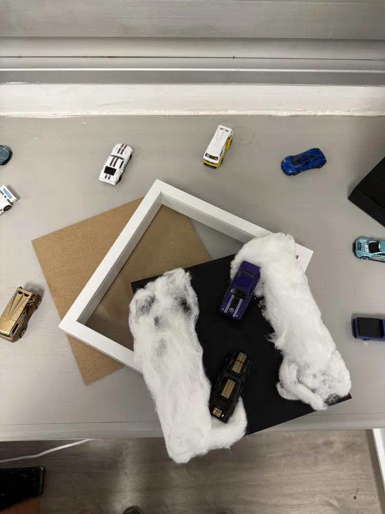 Hot Wheels Burnout Road Display Frame - Free 3D Print Model - MakerWorld