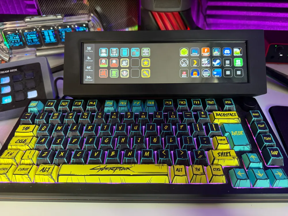 Stream Deck Pro Plus, touch screen, ultrawide, RGB by JP Alien Gaming ...