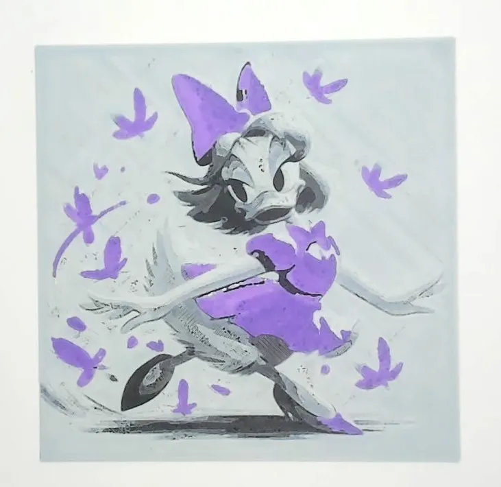 Daisy Duck Hueforge by LoFi Layers - MakerWorld