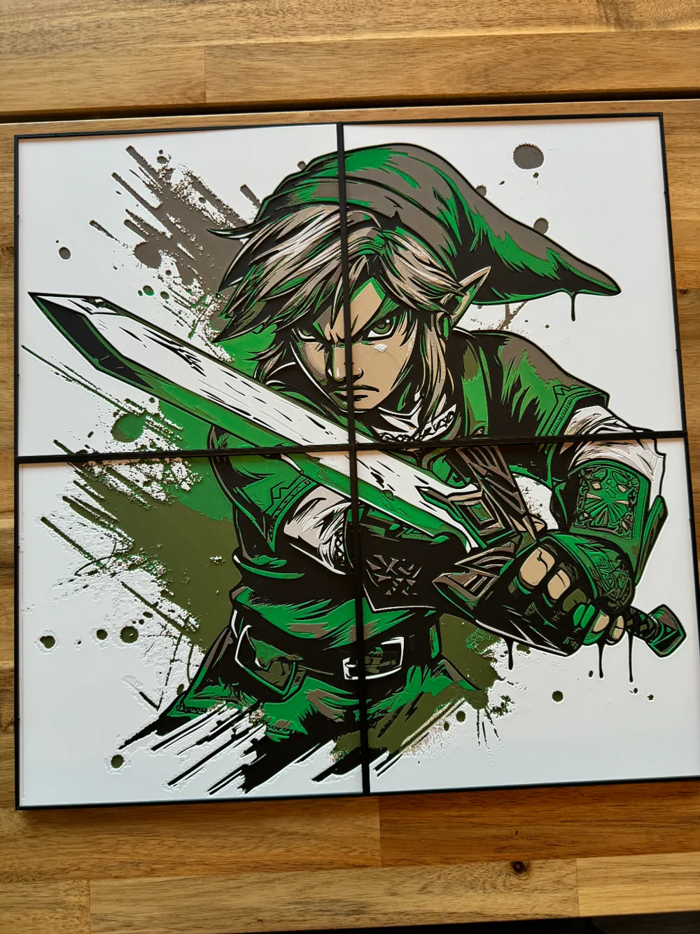 Hueforge Displate - 400x400 Connected Frame Remixed by Canadian Gamer ...