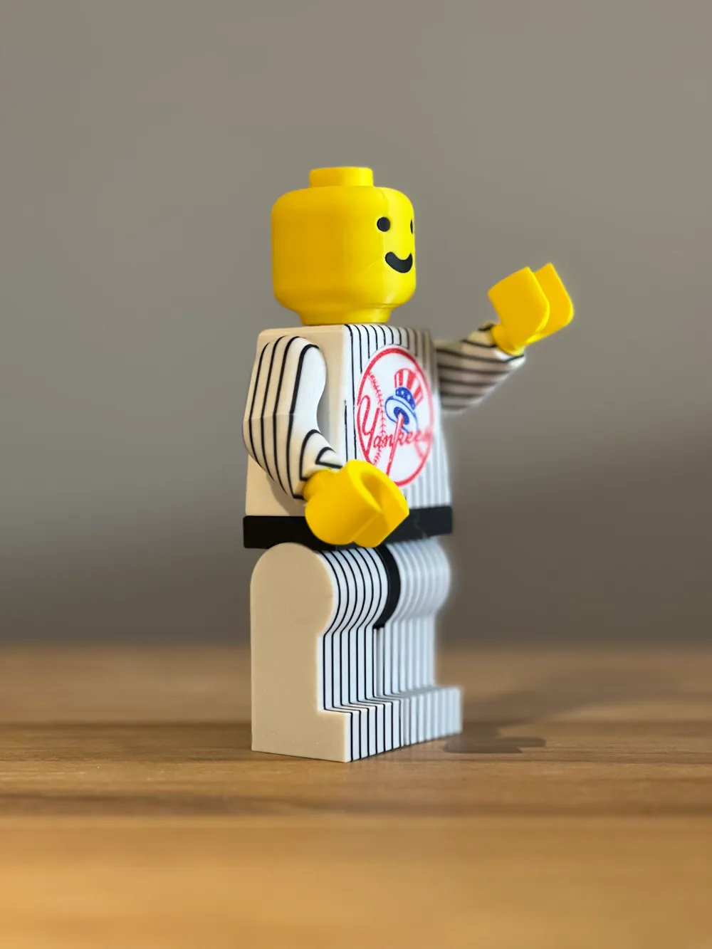 MLB Brickman - New York Yankees (500%) - Free 3D Print Model - MakerWorld