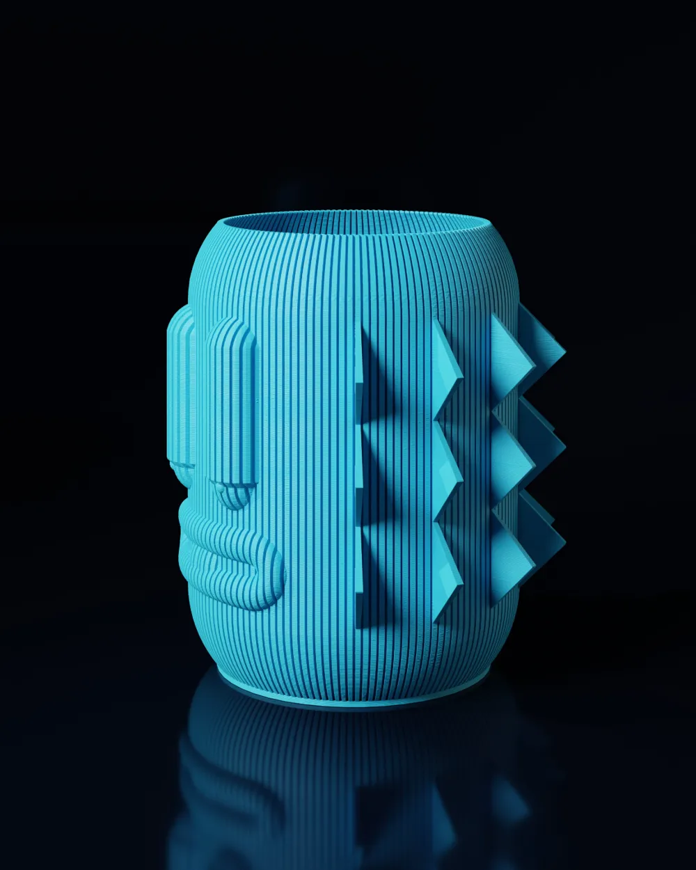 Drunk Punk Vase By Kowafatcompany Makerworld