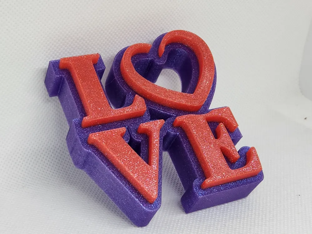 Tabletop Love Sign by dhofschulte - MakerWorld