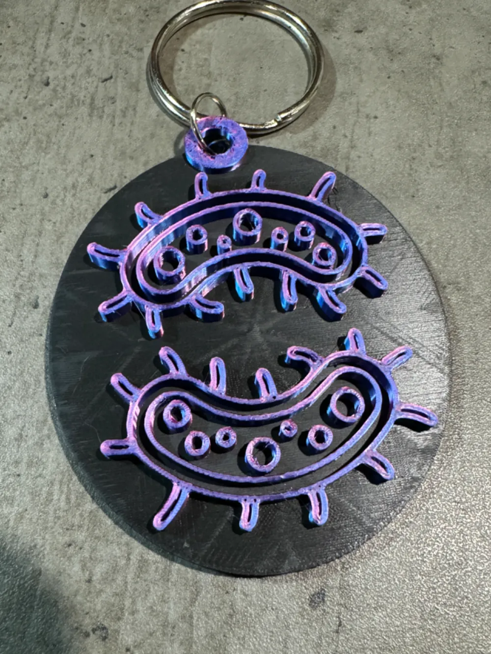 Cells Key Ring by CatWhisker - MakerWorld