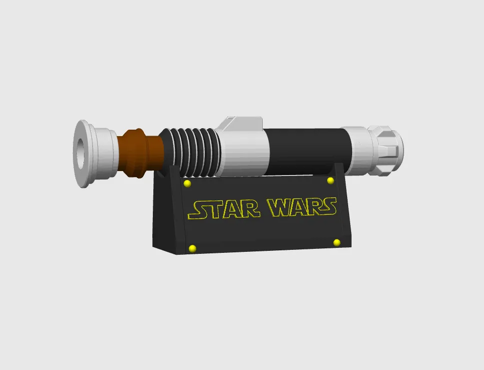 Lightsaber Star wars / Collapsible Saber by Gettone MakerWorld ...