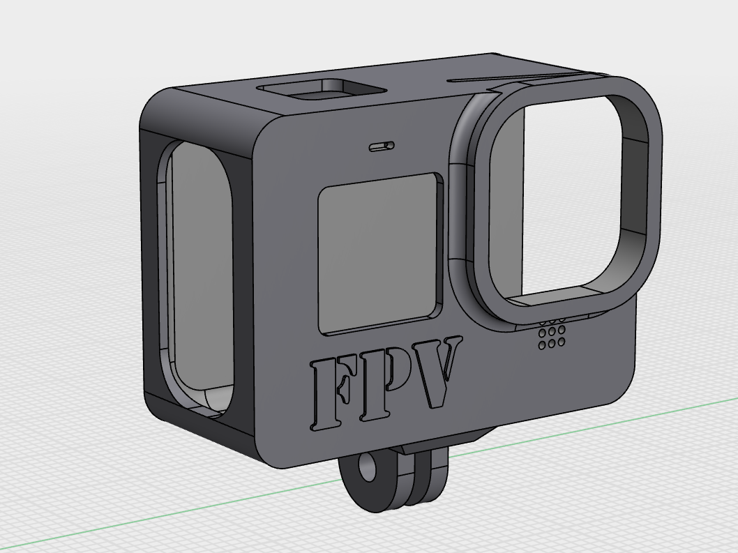 GOPRO 9-10-11-12 Mount 丨 FPV Drone GOPRO Mount 丨 GOPRO Protective Case ...