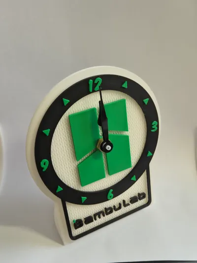 Bambu Lab Clock for Bambu Lab 011 kit Remixed by Marius - MakerWorld