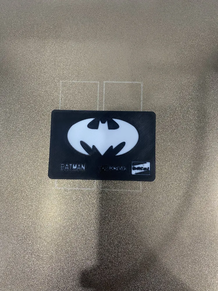 Bat Card (Batman Credit Card) - Free 3D Print Model - MakerWorld