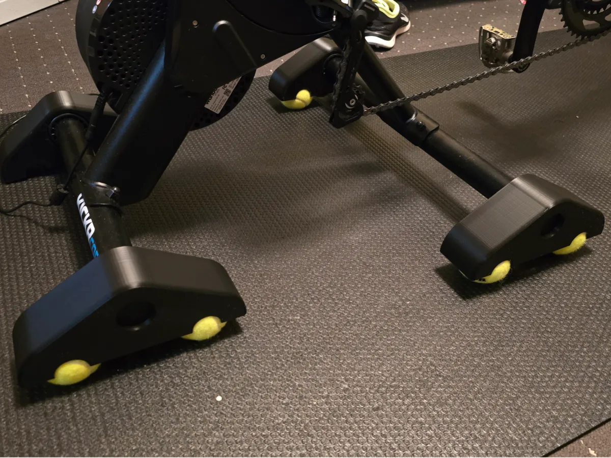 Wahoo Kickr Core Tennis Ball modification - Free 3D Print Model ...