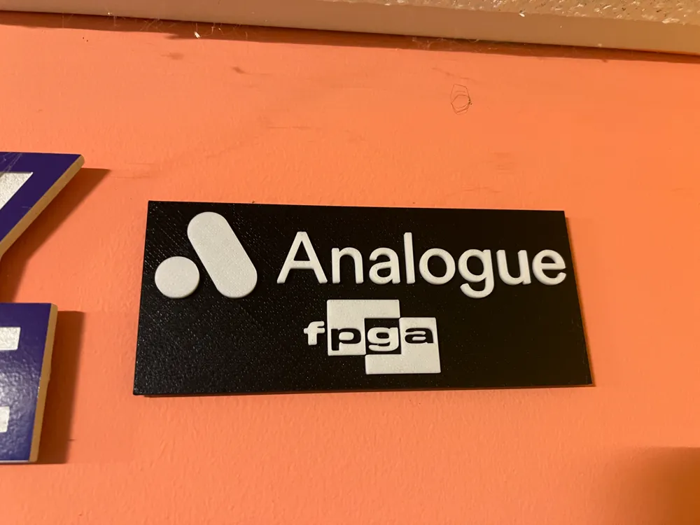 Analogue FPGA logo by Richie Rich Richie Rich - MakerWorld