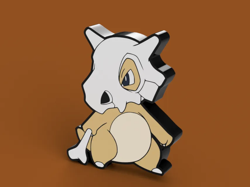 Cubone Lightbox by Sitsero - MakerWorld