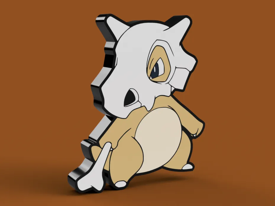 Cubone Lightbox by Sitsero - MakerWorld