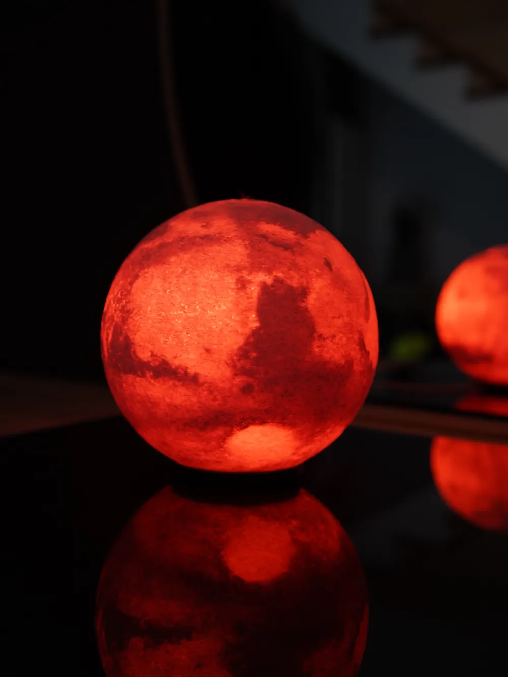 Mars Lamp for LED Lamp 001 [HiRes] [noSupports] by clehn8ok - MakerWorld