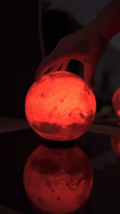 Mars Lamp for LED Lamp 001 [HiRes] [noSupports] by clehn8ok - MakerWorld