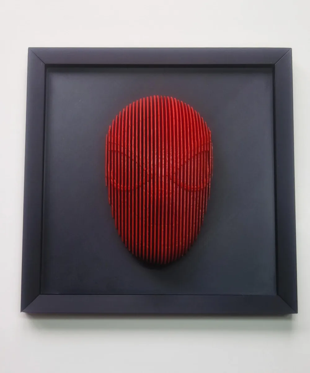 SpiderMan Layered Sculpture - Free 3D Print Model - MakerWorld