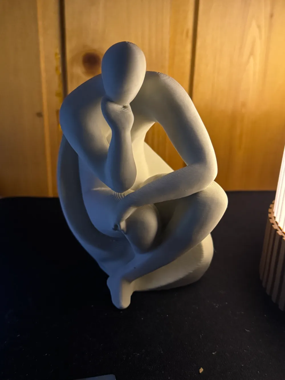 minimalist thinker abstract sculpture by Leventora.design MakerWorld ...