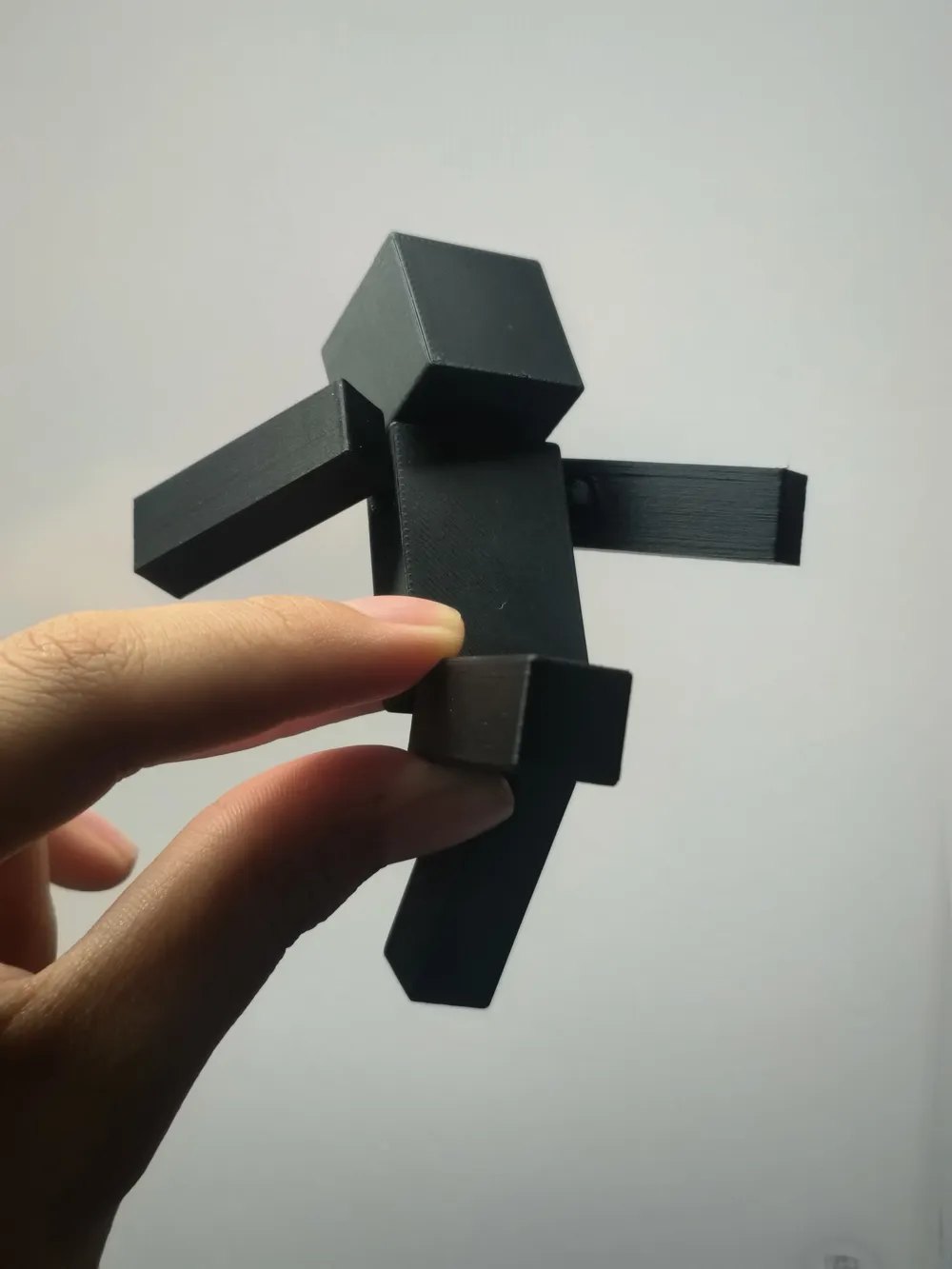 Minecraft Posable Figure | Low-Cost 2D+3D Custom My World by 鱼小兑 ...