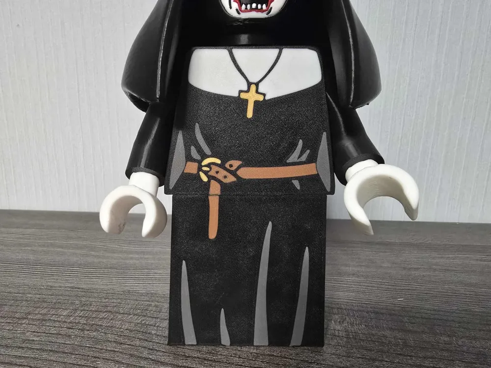 The Nun * 500% ~ 22 cm - Free 3D Print Model - MakerWorld