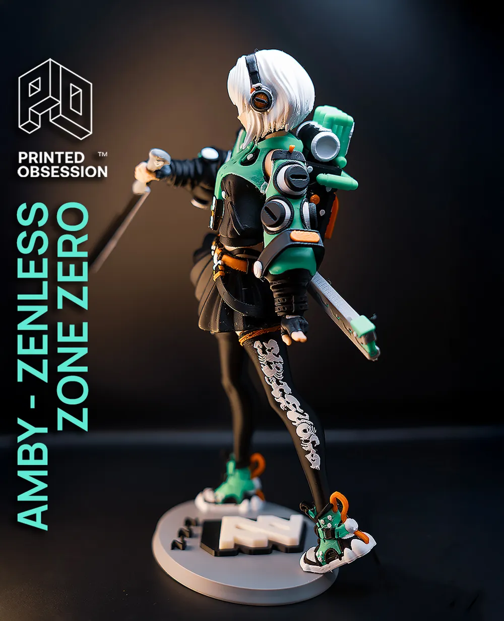 Anby - ZZZ - Fanart - Multi colour - Free 3D Print Model - MakerWorld