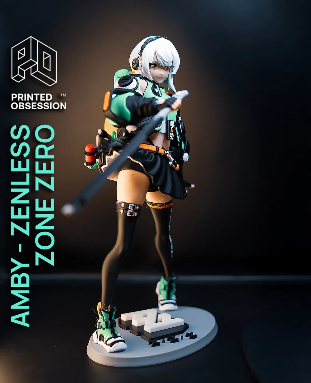 Anby - ZZZ - Fanart - Multi colour - Free 3D Print Model - MakerWorld