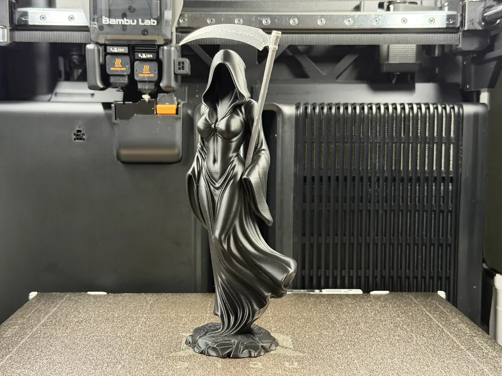 Lady Reaper – Death in Elegance no AMS - Free 3D Print Model - MakerWorld