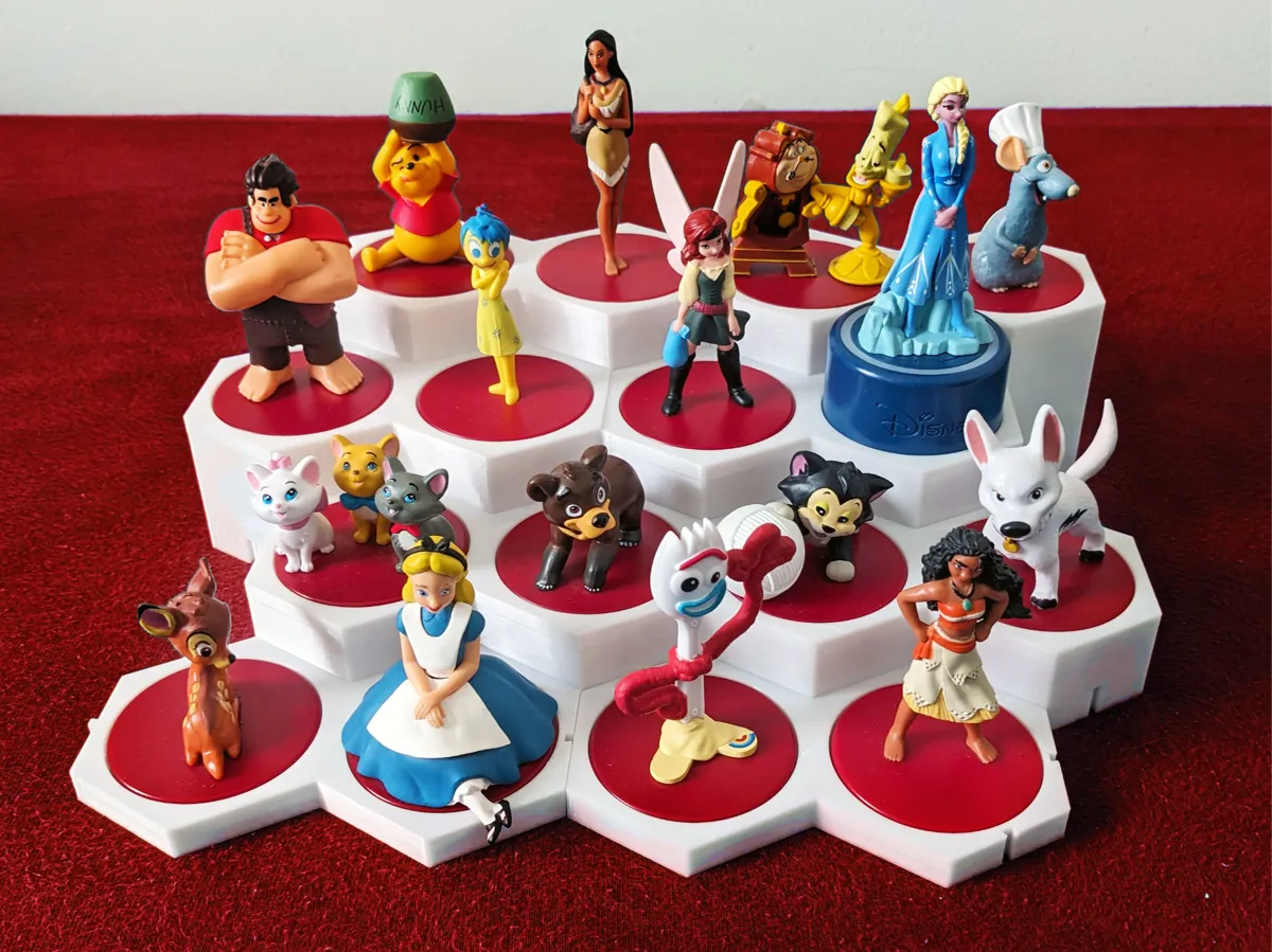 DeAgostini Disney figures stand - Free 3D Print Model - MakerWorld